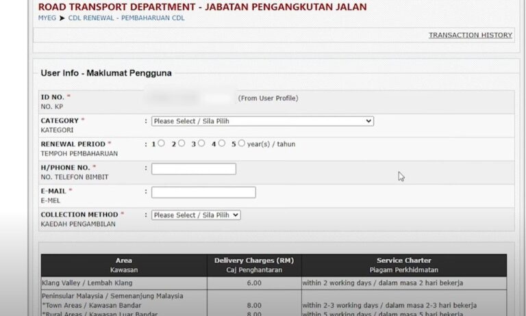 3 Cara Renew Lesen Memandu Online Melalui MyEg dan Mysikap