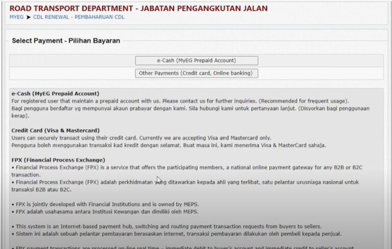 3 Cara Renew Lesen Memandu Online Melalui MyEg dan Mysikap