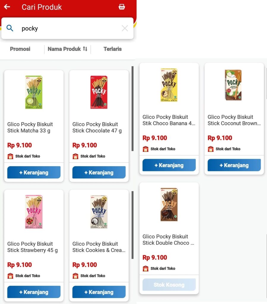 Harga Pocky Satuan di Alfamart dan Indomaret Update 2022!
