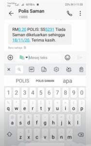 Check Police Summons Using Vehicle Number by Online and SMS