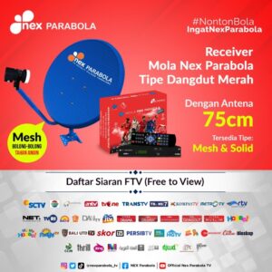 Daftar Frekuensi Nex Parabola C Band yang Terbaru - Madenginer