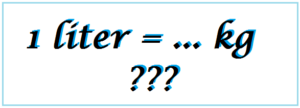 Konversi Liter ke Kg Berapa? Ini Penjelasan dan Contoh Soal