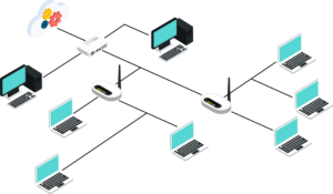 Gambar Topologi Bus Lengkap dengan Pengertian dan Cirinya - Madenginer