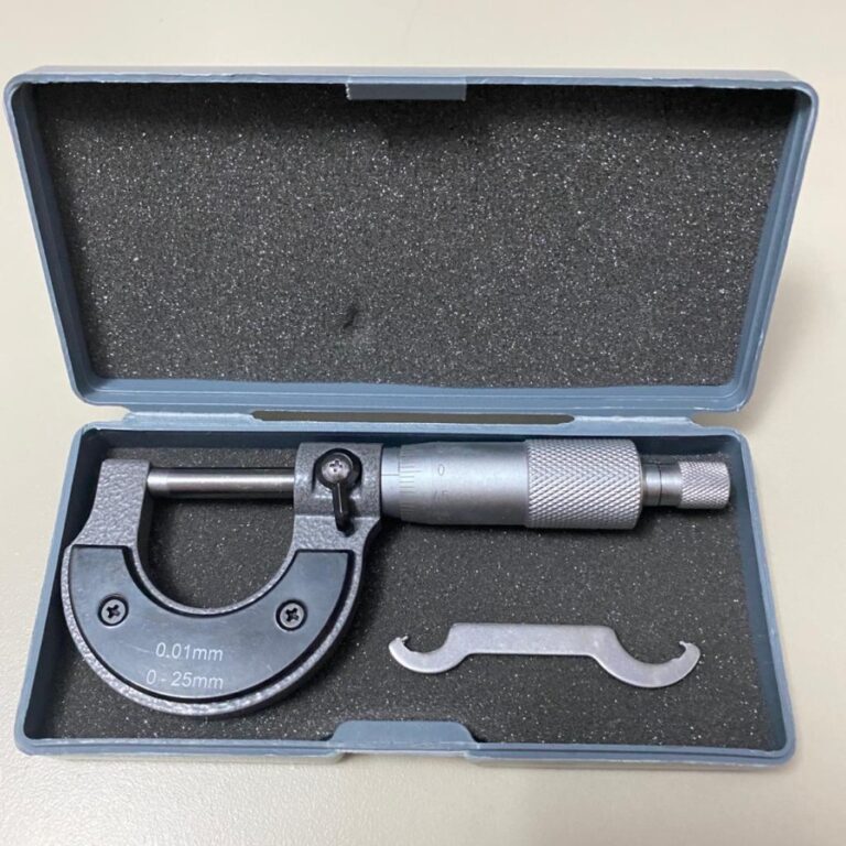 Gambar Mikrometer Sekrup, Bagian-bagian dan Cara Pakainya