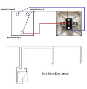 Saklar Seri, Fungsi, Cara Kerja dan Cara Pemasangannya - Madenginer