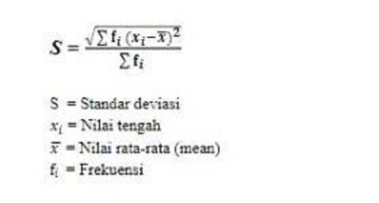 Standar Deviasi Beserta Contohnya Lengkap - Madenginer